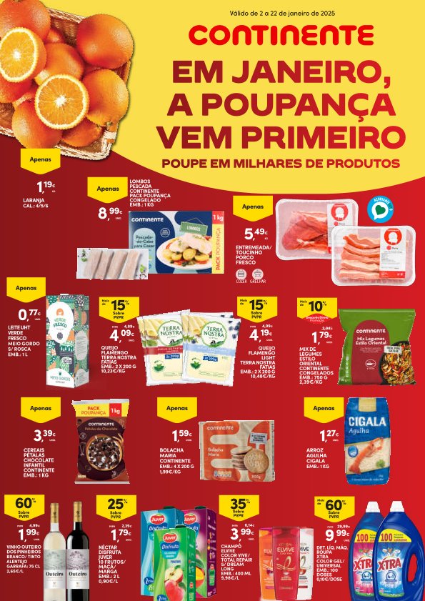 Folheto Continente - Folheto Antevisão