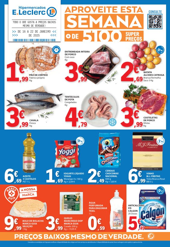 Folheto E Leclerc - Folheto Antevisão